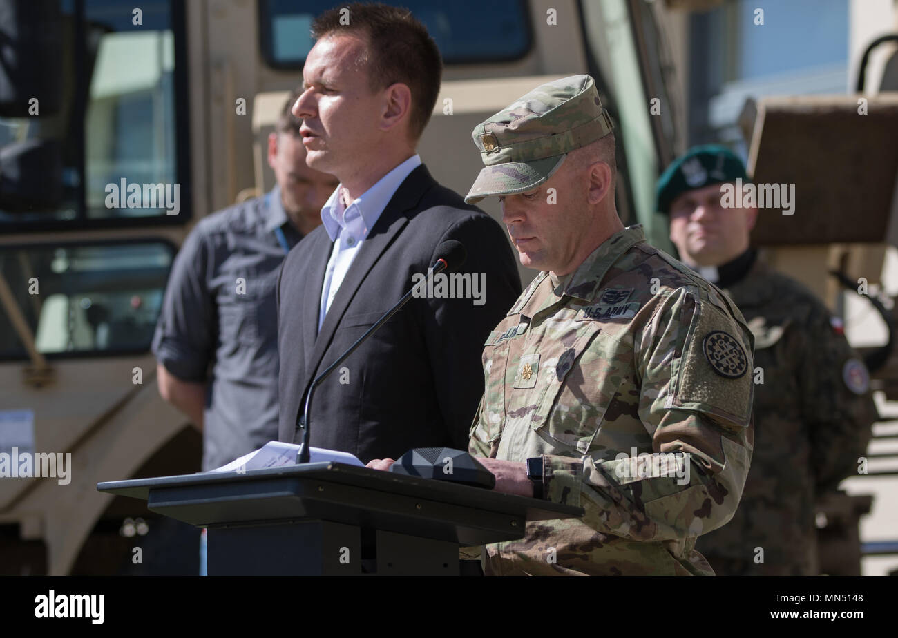 U.S. Army Maj. Jason Rolling, the executive officer of the 107th ...