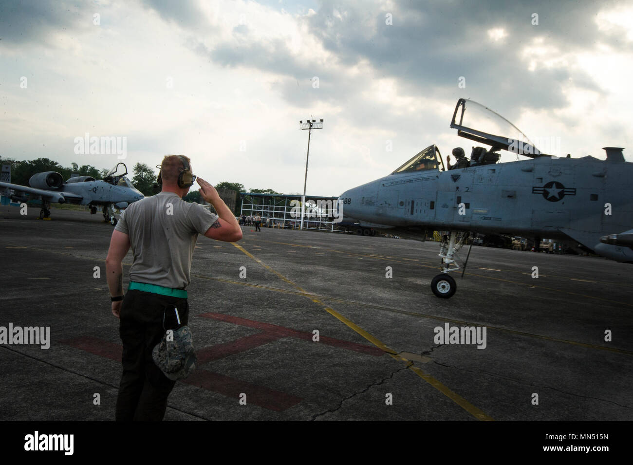 U.S. Air Force Airman 1st Class Andrew Webb, 51st Aircraft Maintenance ...