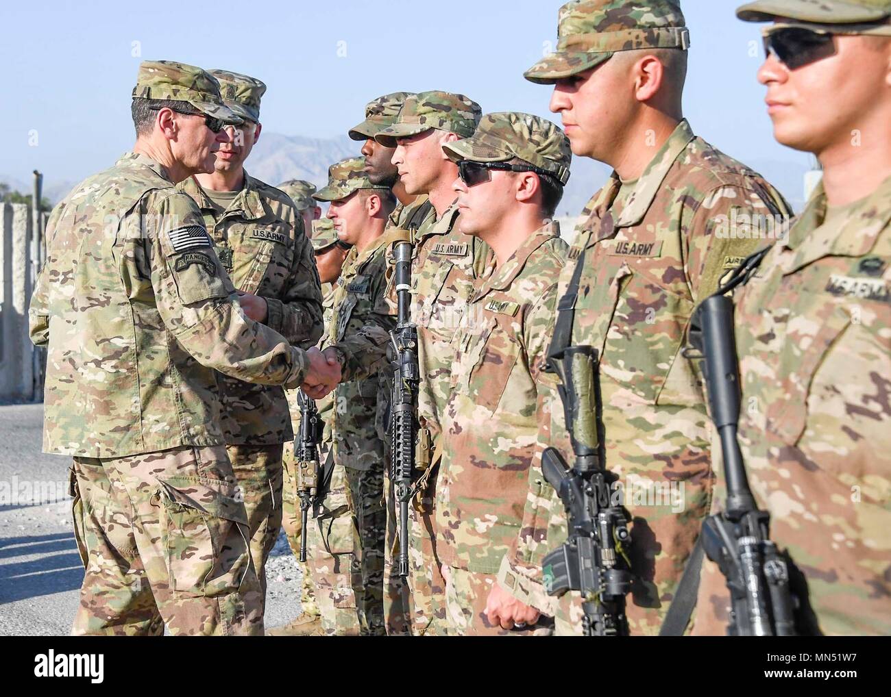 U.S. Army Gen. Joseph L. Votel, commander, U.S. Central Command visits ...