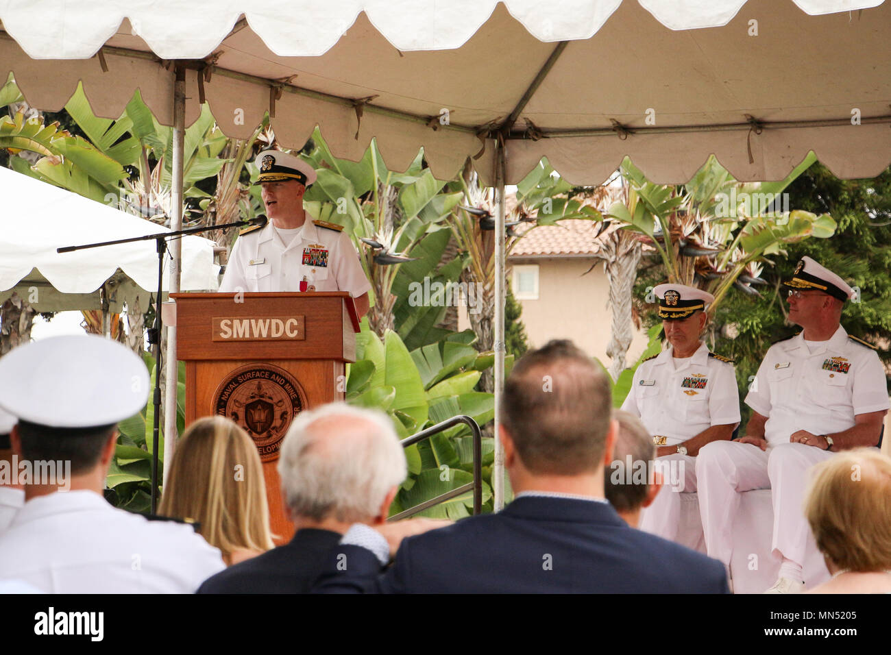 NAVAL AMPHIBIOUS BASE CORONADO, Calif. (May 8, 2018) Rear Adm. John ...