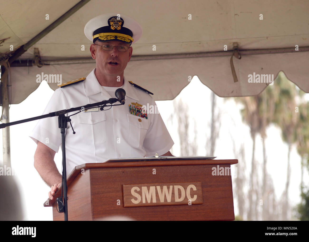 NAVAL AMPHIBIOUS BASE CORONADO, Calif. (May 8, 2018) Rear Adm. David ...