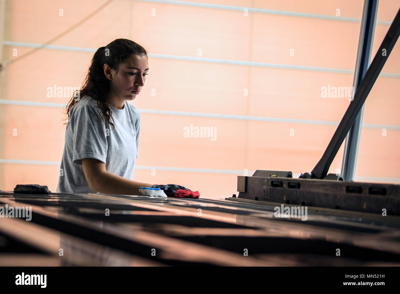 Senior Airman Kayla Norman, 71st Aircraft Maintenance Unit (AMU ...