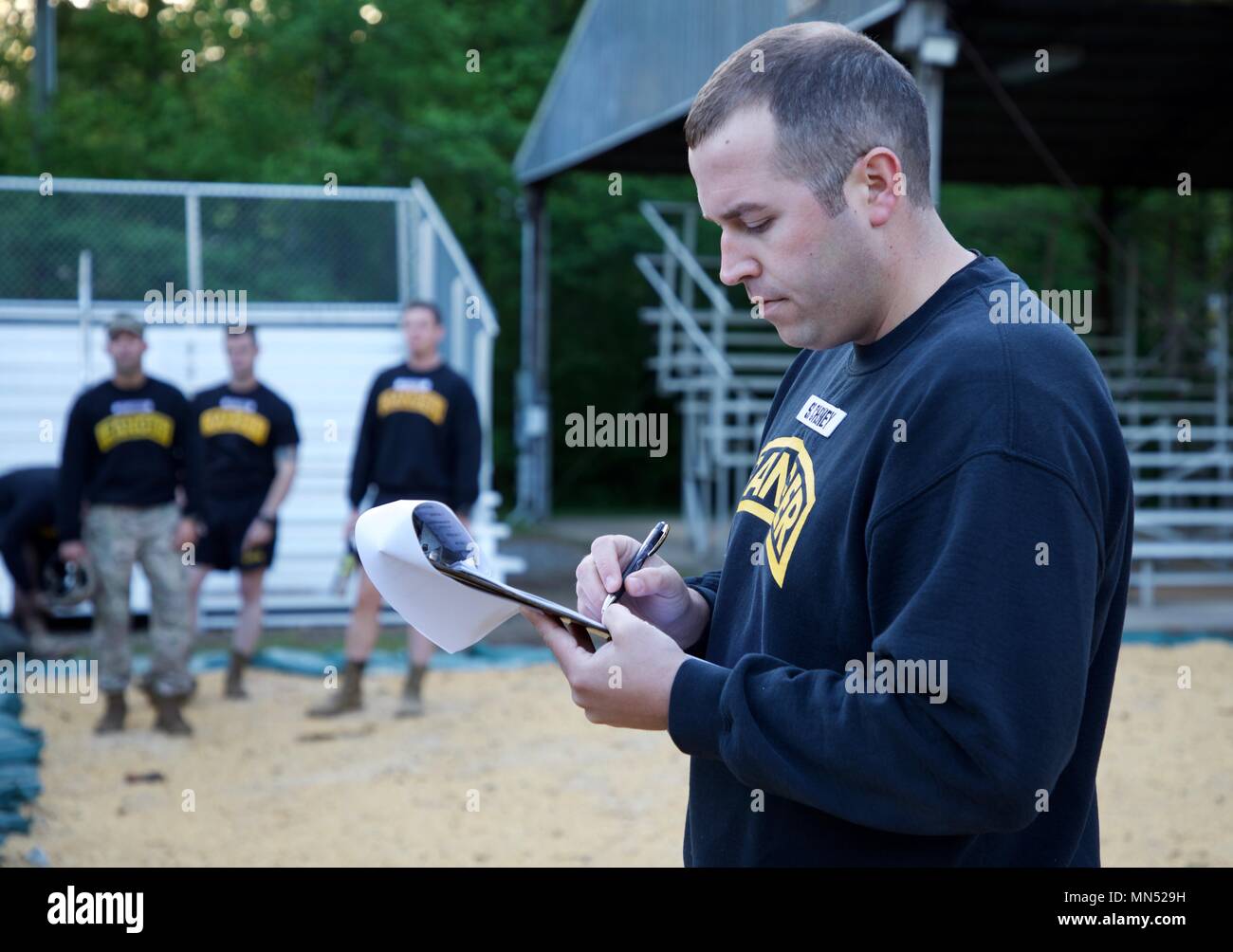 U.S. Army Sgt. 1st Class David Cheney, assigned to the 5th Ranger ...