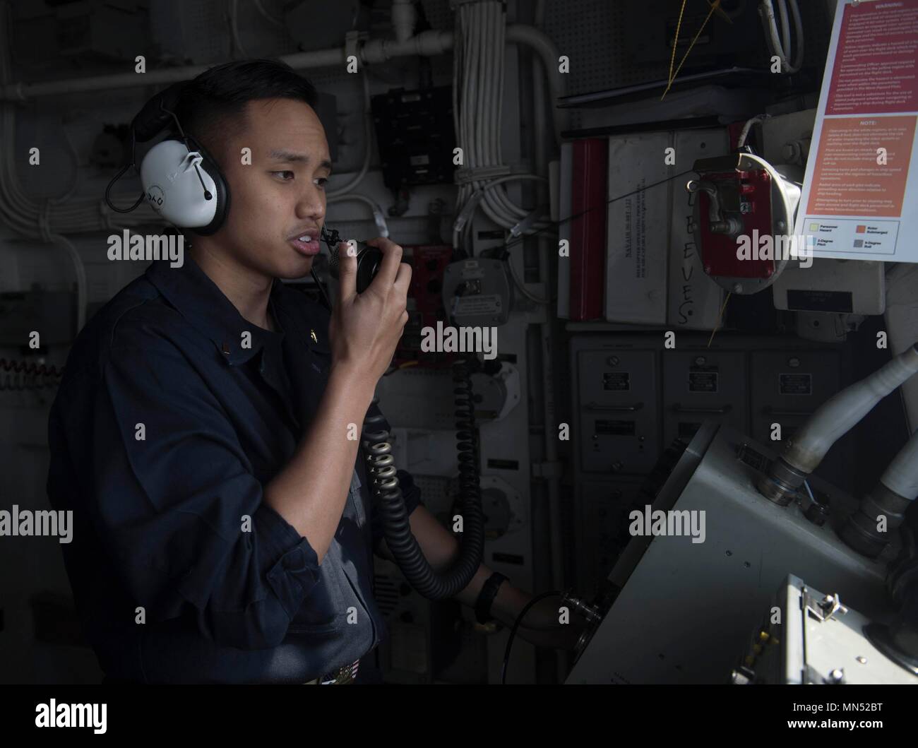 180508-N-EV253-022 MEDITERRANEAN SEA (May 8, 2018) Ensign Juan Miguel ...