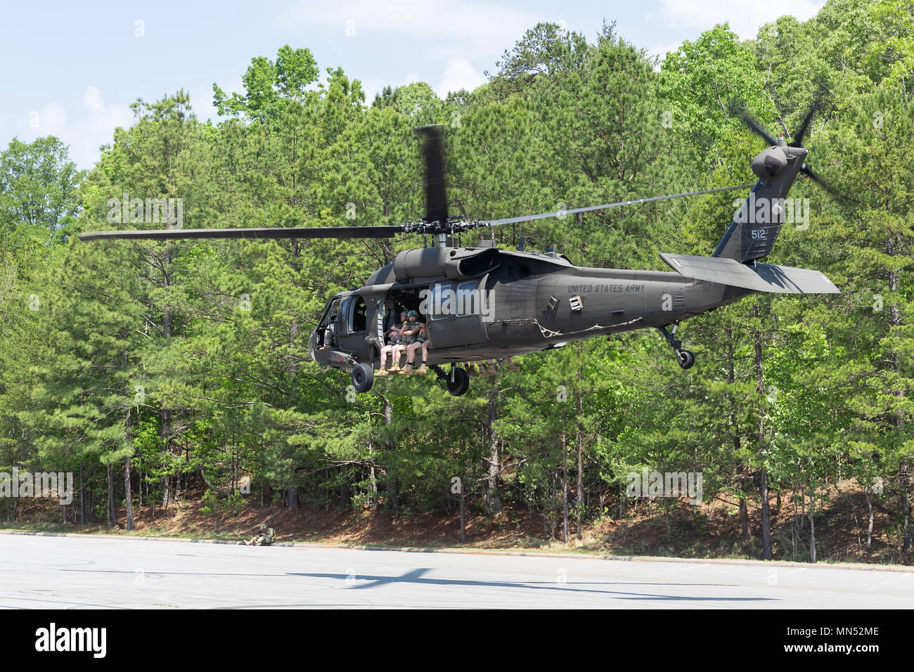 Paratroopers with the 5th Ranger Training Battalion (5th RTB), Camp ...