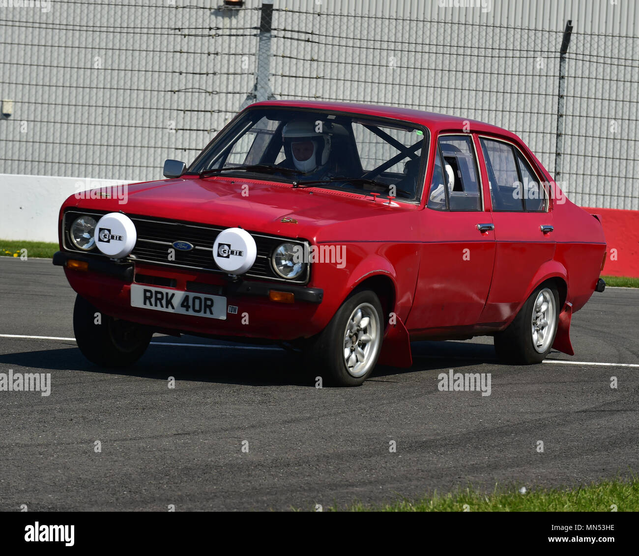 Ford Escort Mk2, Rallying with Group B, Rally demo, Donington Historic ...