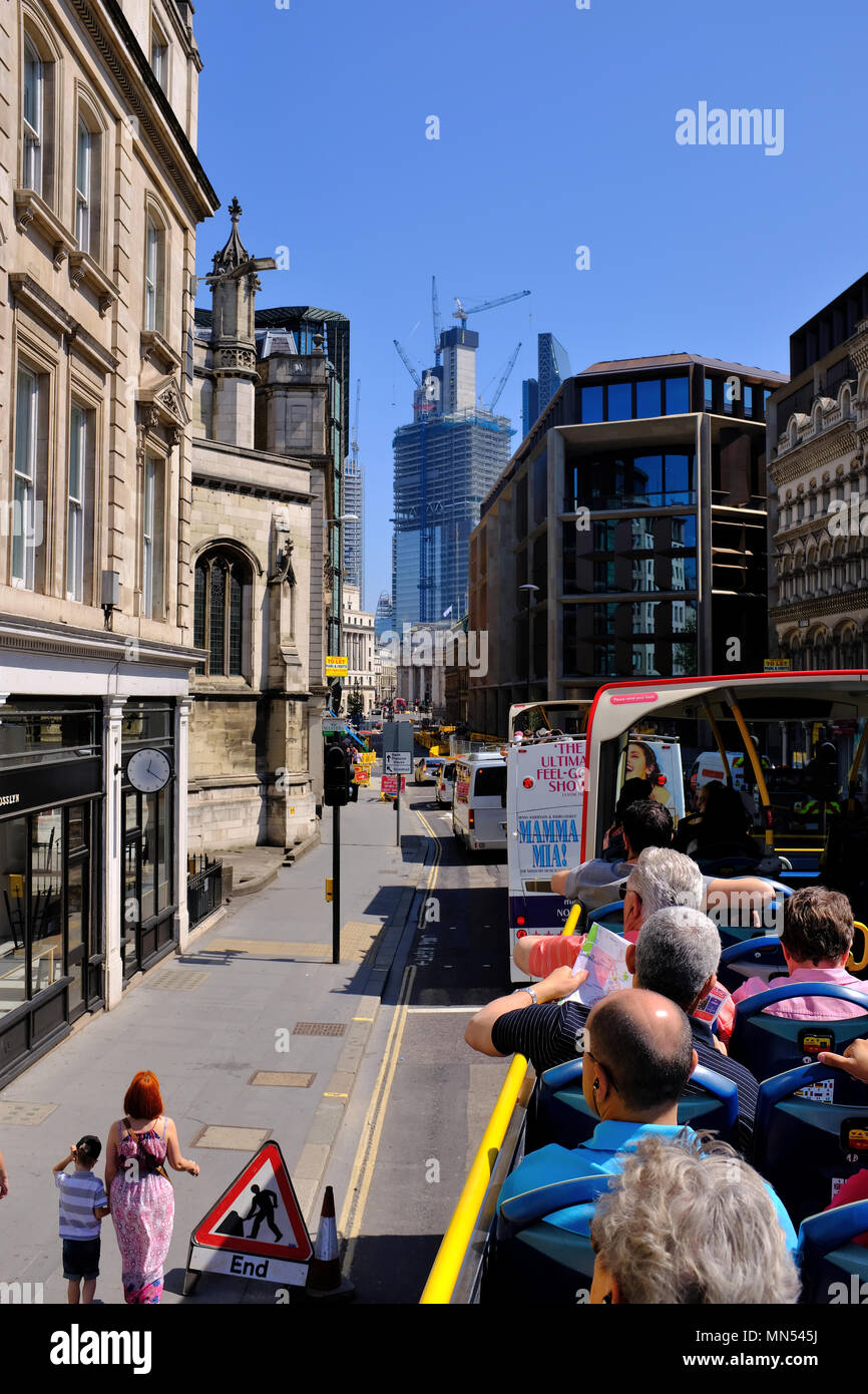 Queen Victoria Street London Stock Photo - Alamy