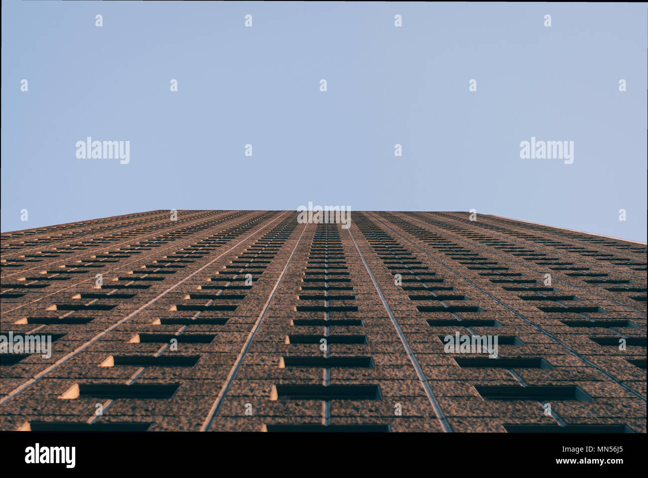 Side of high-rise building Stock Photo - Alamy