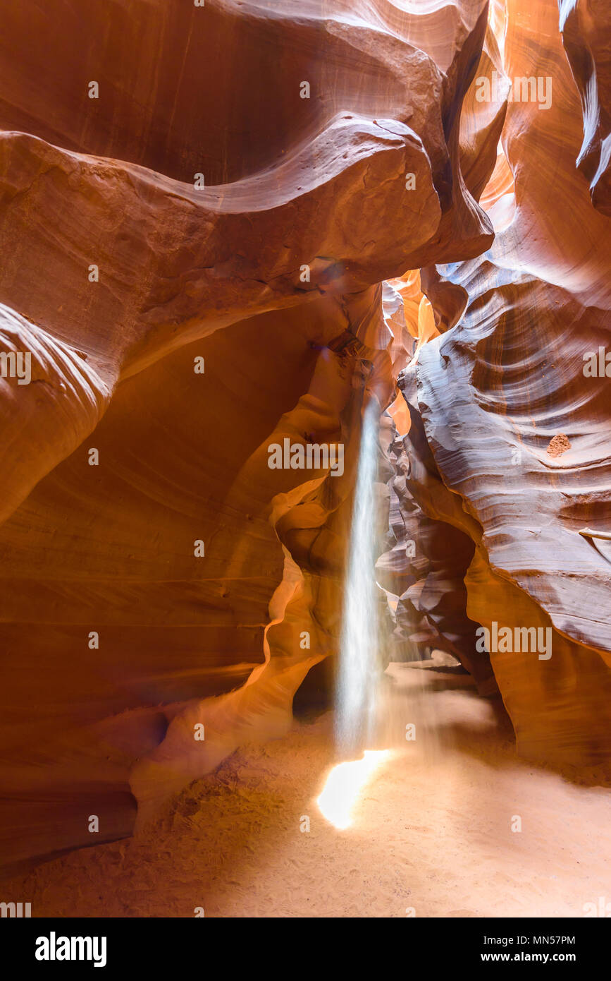 Antelope canyon light beams hi-res stock photography and images - Alamy