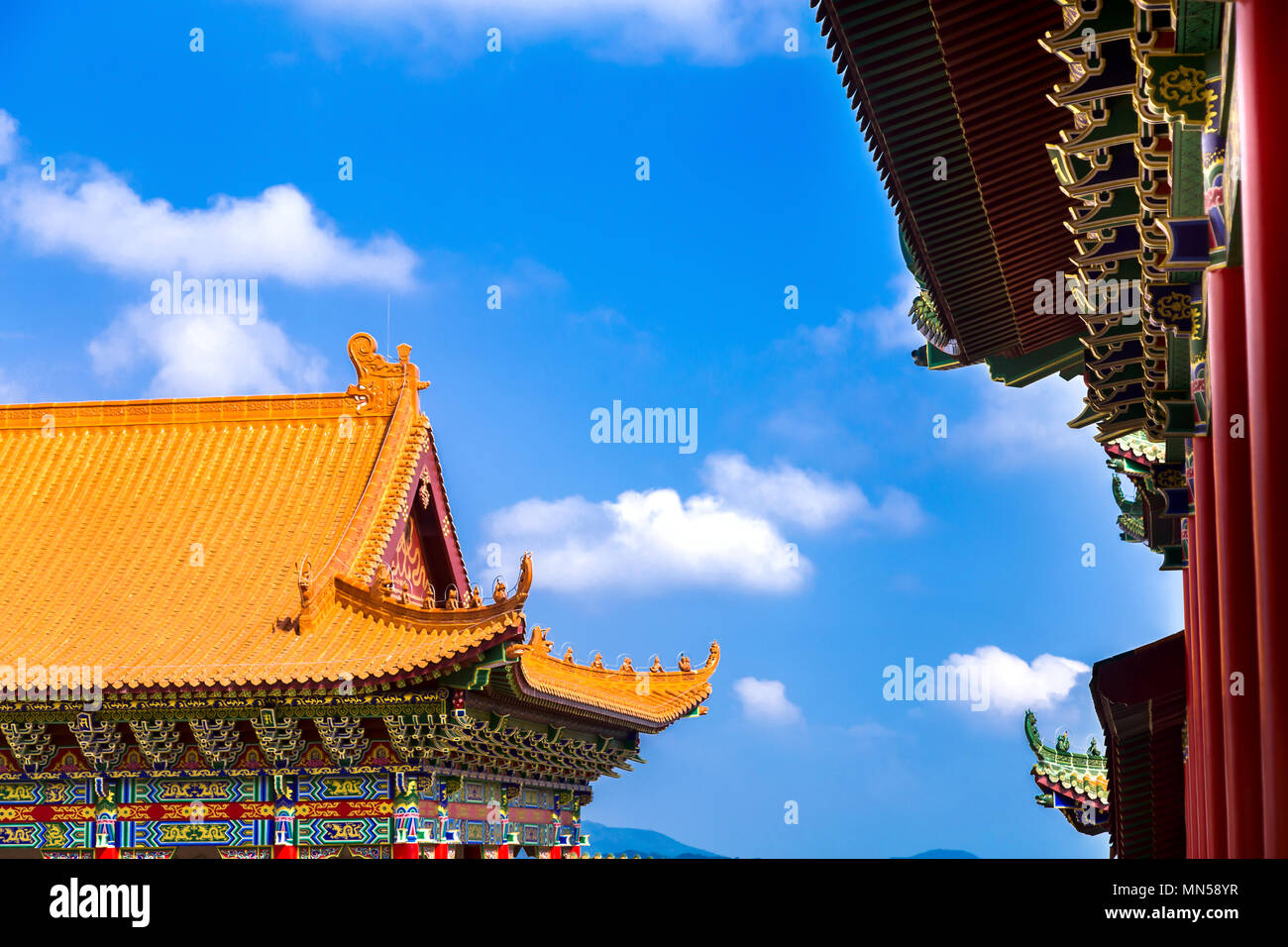 Pearl Bay Temple, Yangjiang City, China Stock Photo - Alamy