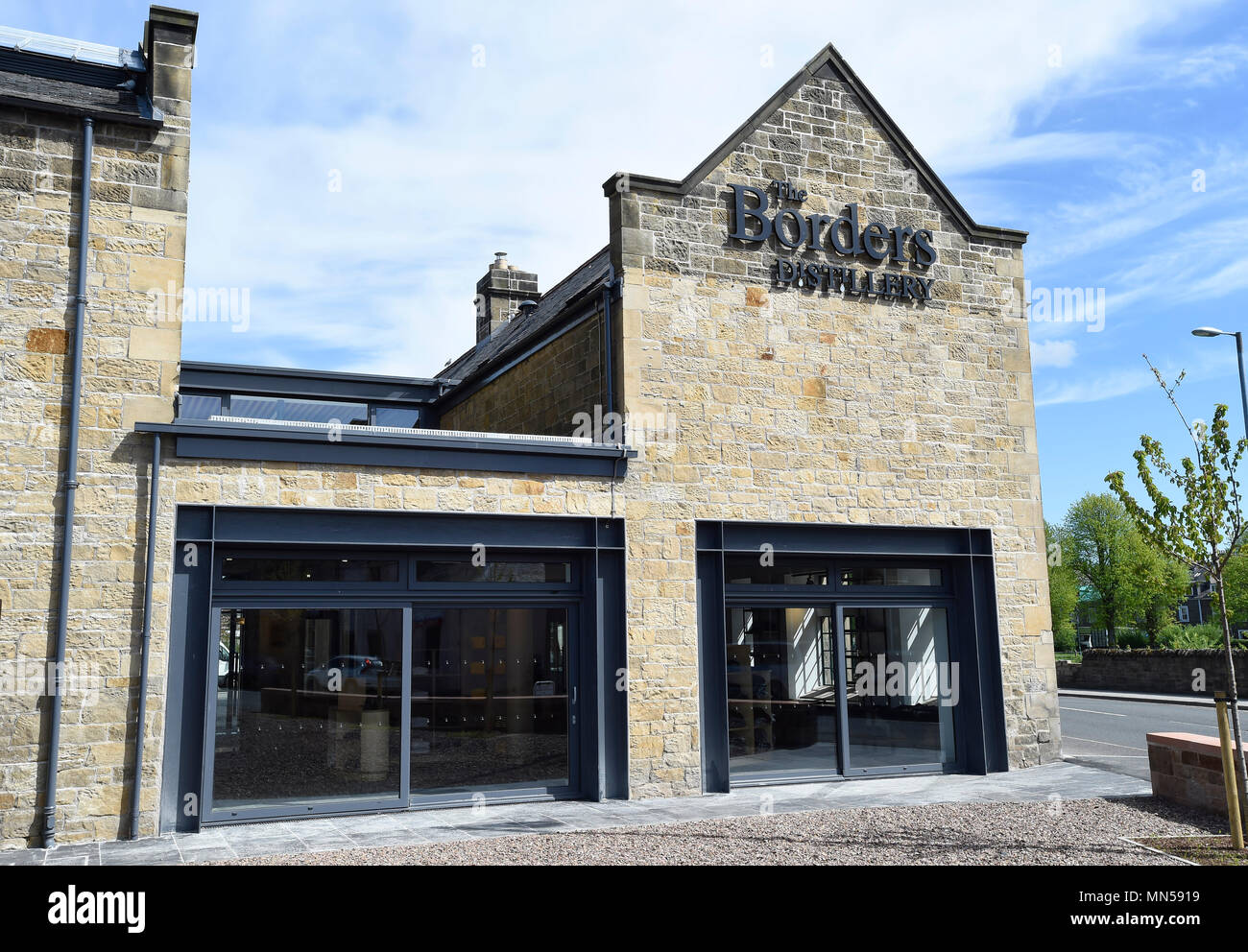 The new Borders Distillery in Commercial Road, Hawick, Scottish Borders ...