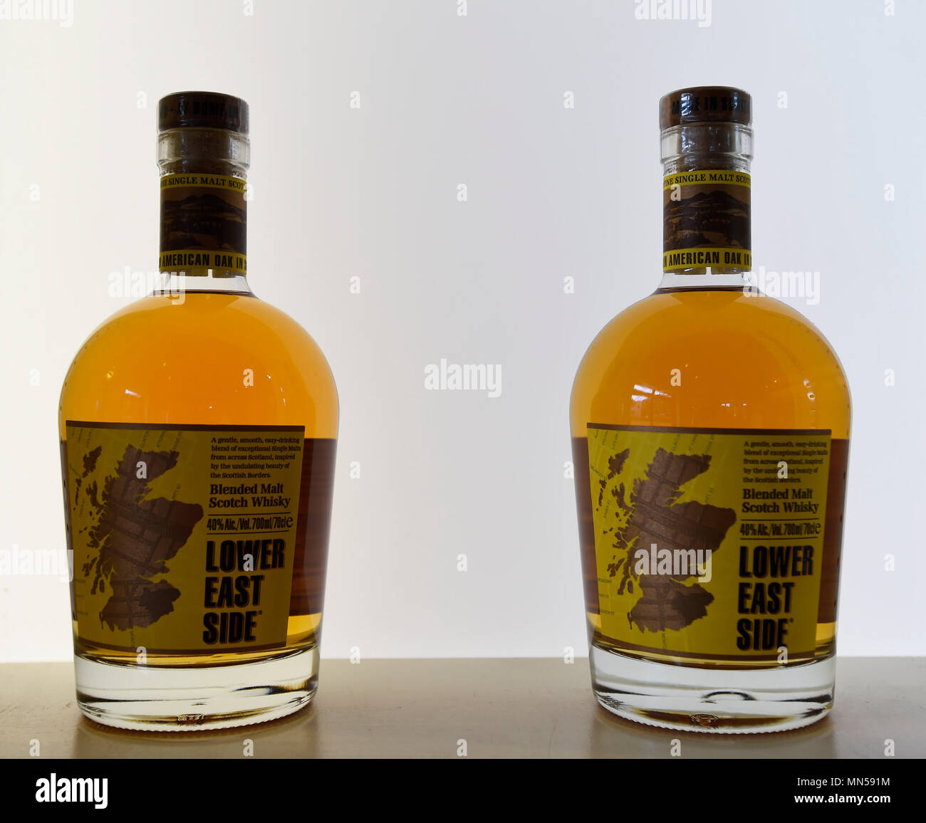 Sample whisky bottles hi-res stock photography and images - Alamy