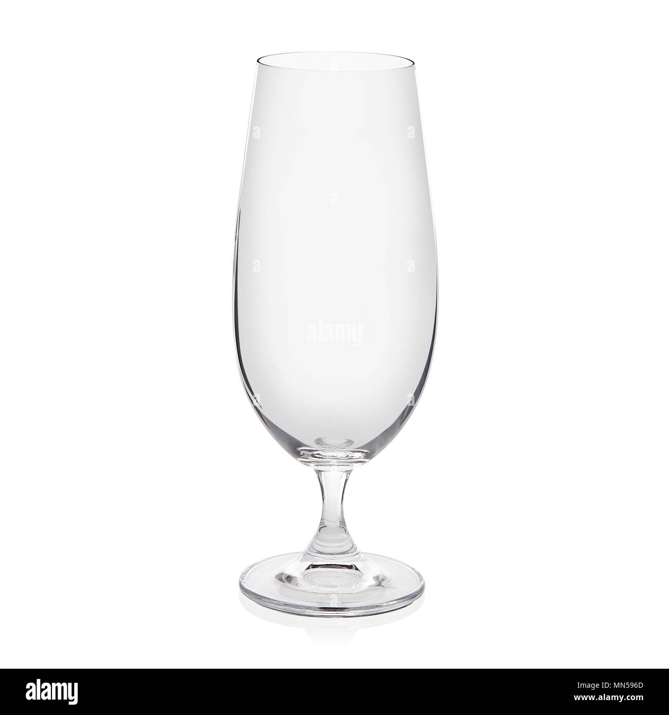 Crystal beer glass Stock Photo - Alamy
