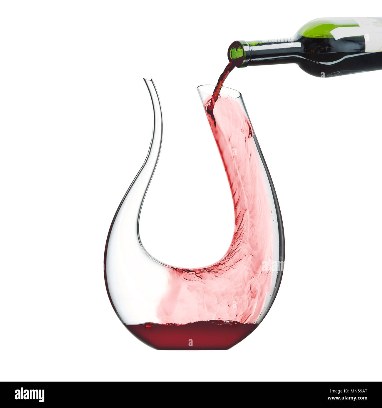 Crystal glass decanter hi-res stock photography and images - Alamy
