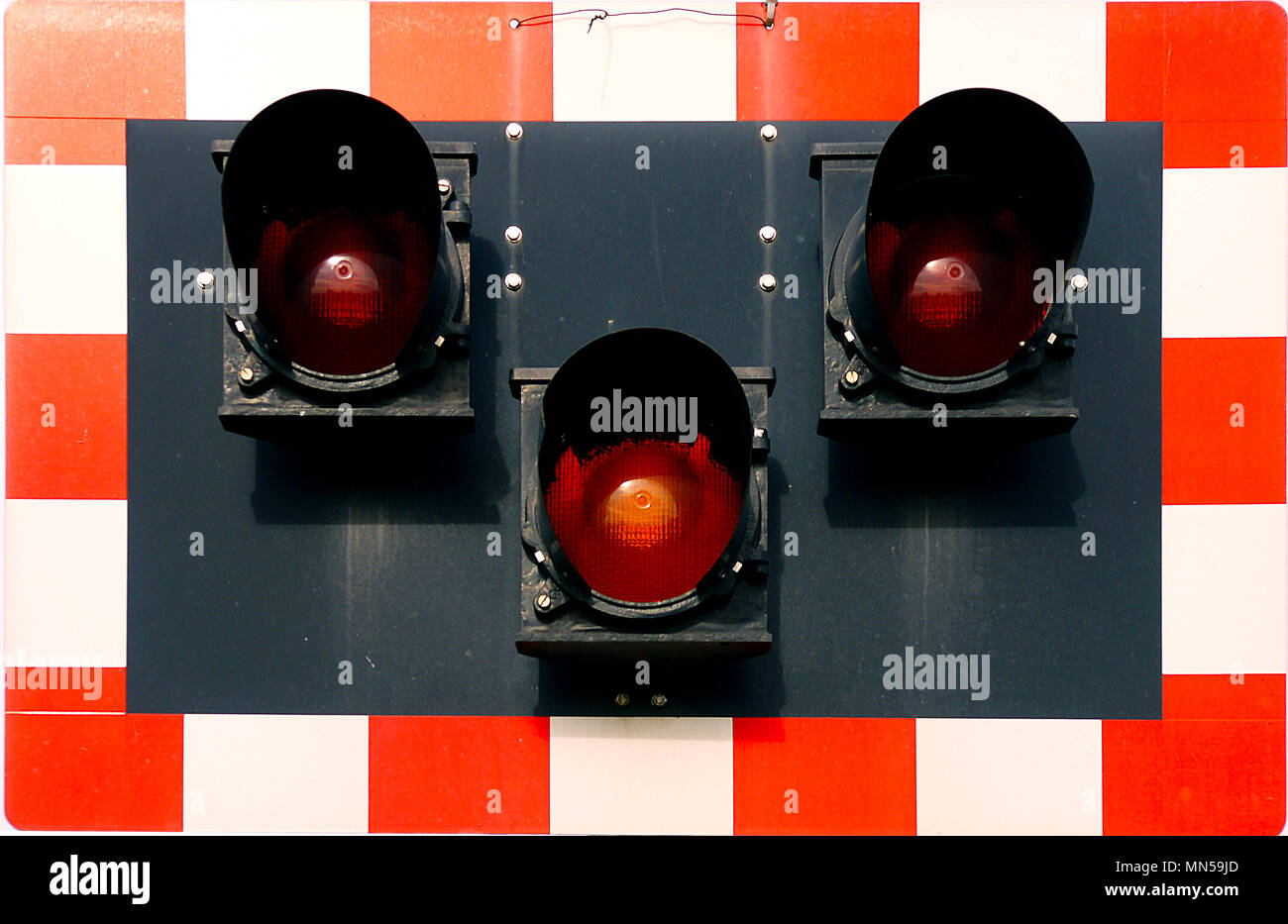 Red Flashing Warning Light Train High Resolution Stock Photography and ...