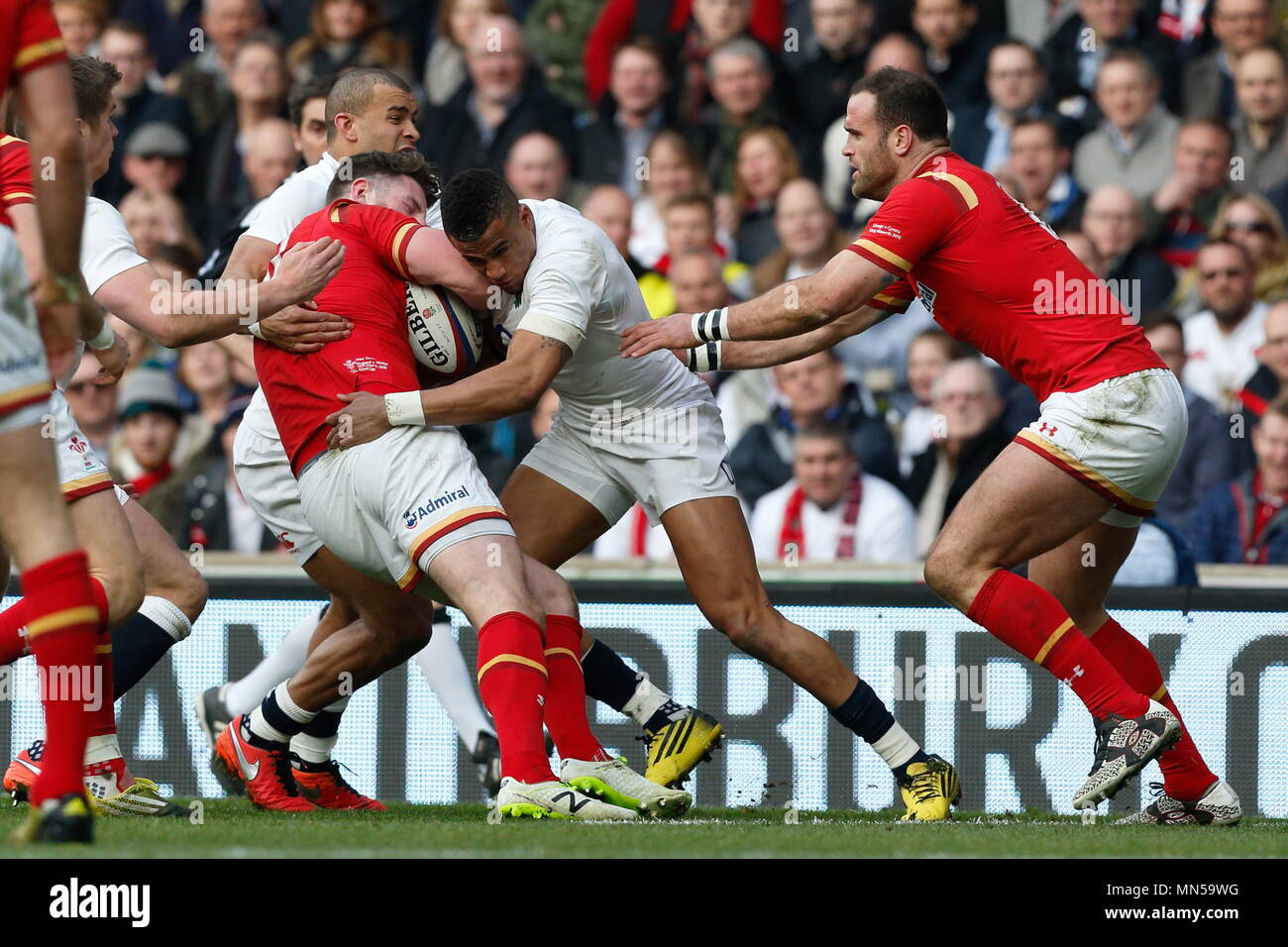 Wales rugby union player alex cuthbert hi-res stock photography and ...