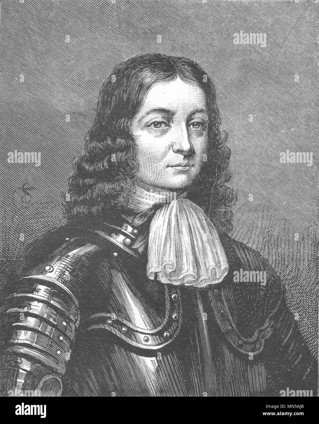 USA. From a portrait painted in early life 1891 old antique print ...