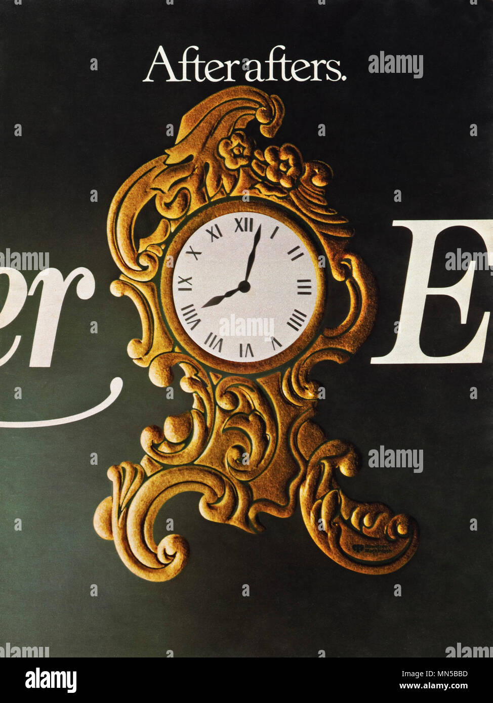 After eight advertisement hi-res stock photography and images - Alamy