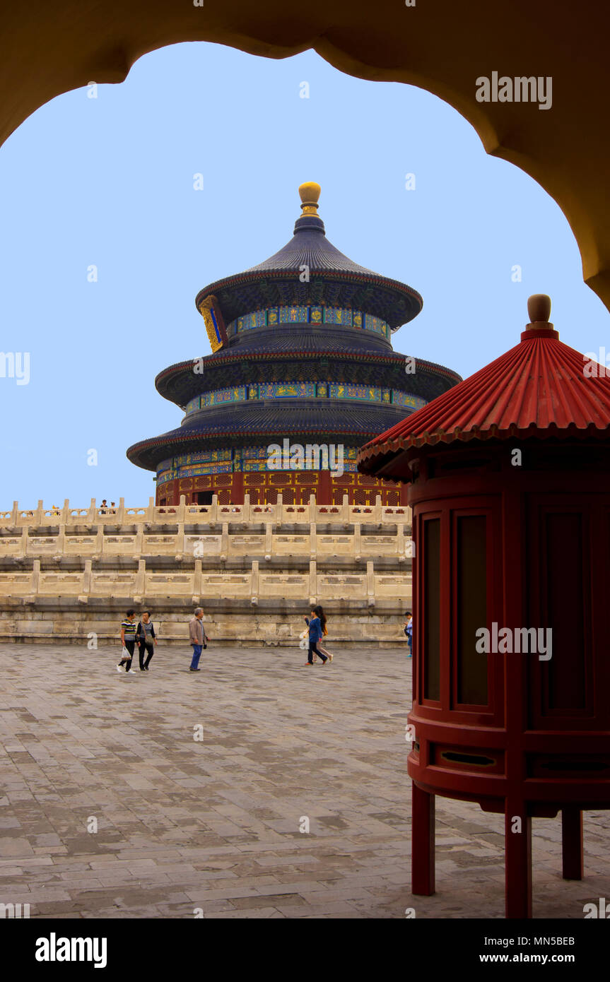 The main building – Hall of Prayer for Good Harvests – at the historic ...