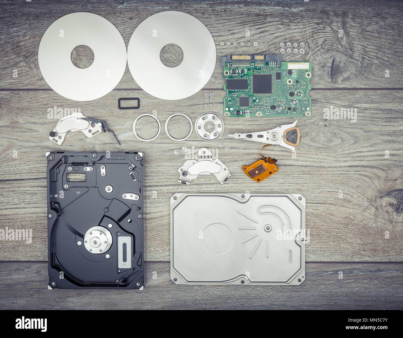 Harddisk on table hi-res stock photography and images - Alamy