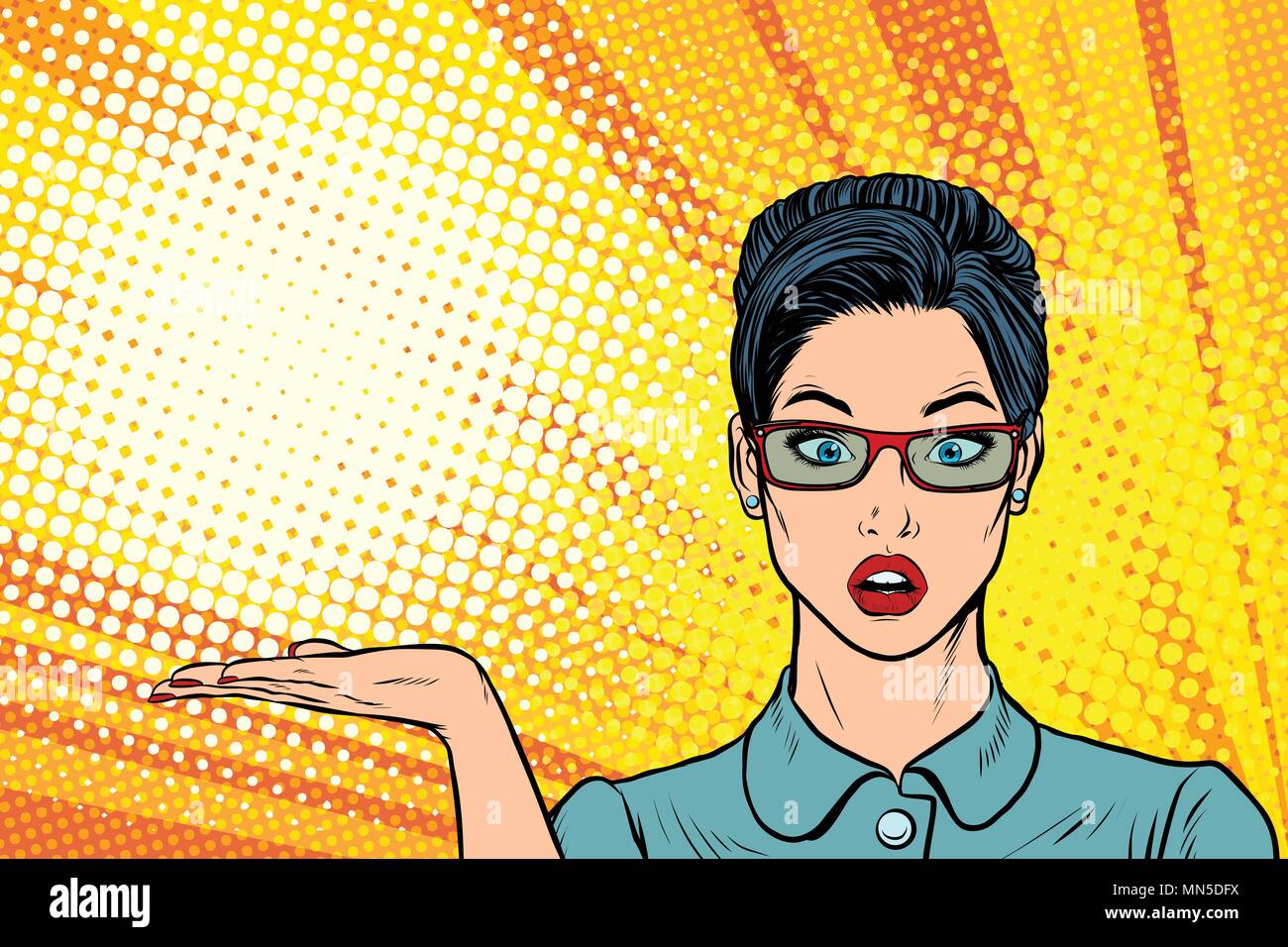 Pretty presentation Stock Vector Images - Alamy