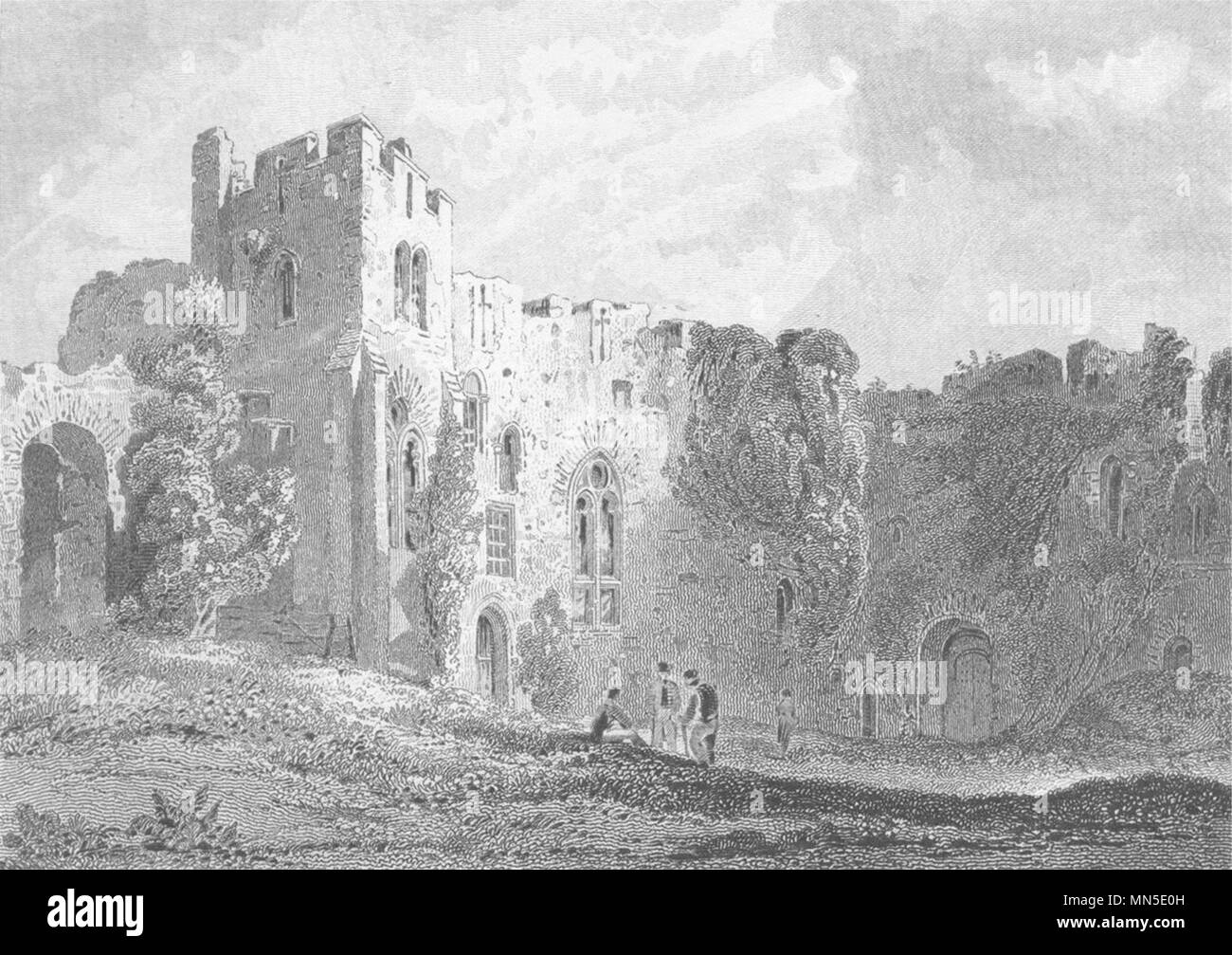 Chepstow castle Black and White Stock Photos & Images - Alamy