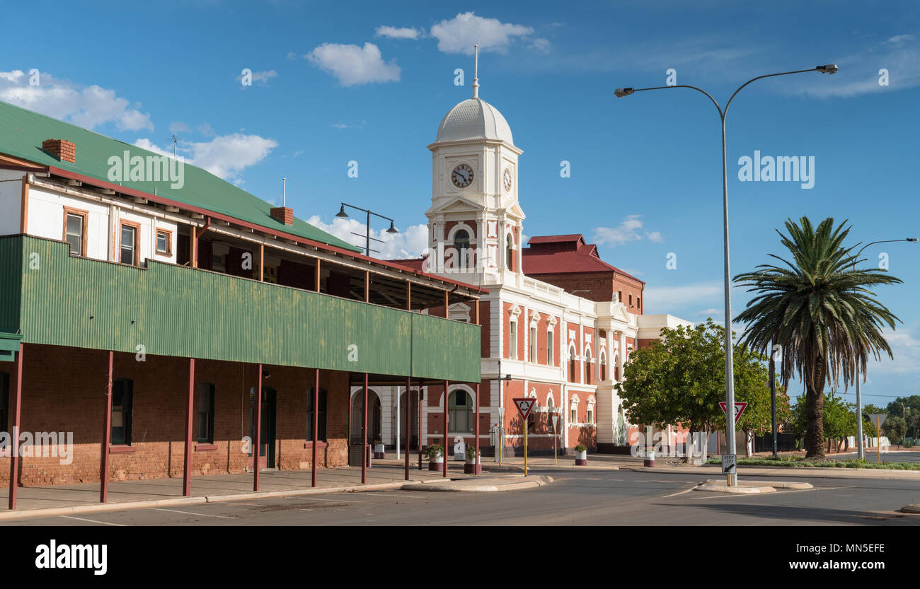 Historic buildings of the city of Kalgoorlie, Western Australia Stock ...