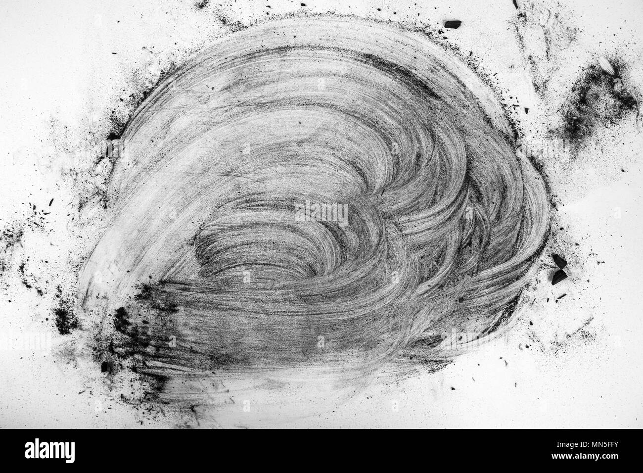 Chalk abstract drawing texture Black and White Stock Photos & Images ...