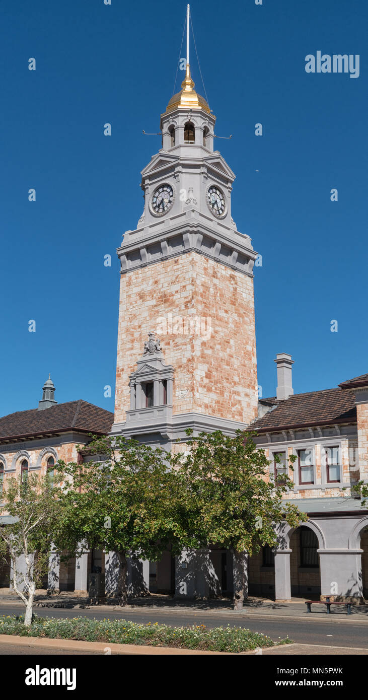 Historic buildings of the city of Kalgoorlie, Western Australia Stock ...