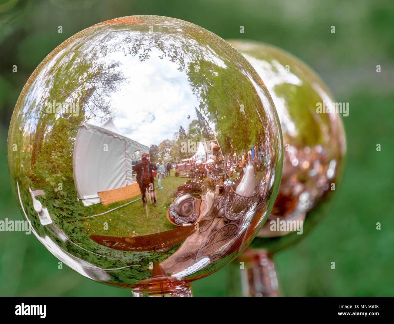 Reflective Mirror Sphere High Resolution Stock Photography and Images ...