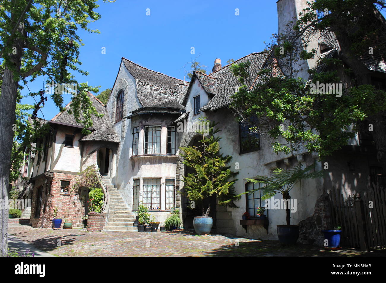 Normandy Village, Northside, Berkeley, California Stock Photo - Alamy
