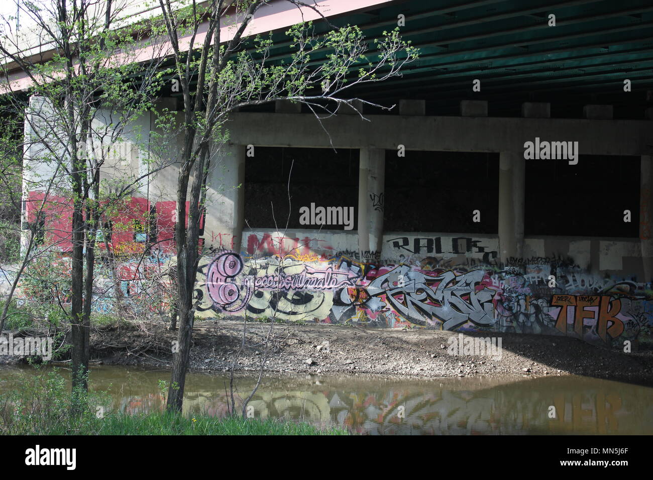 Vandalized public infrastructure hi-res stock photography and images ...