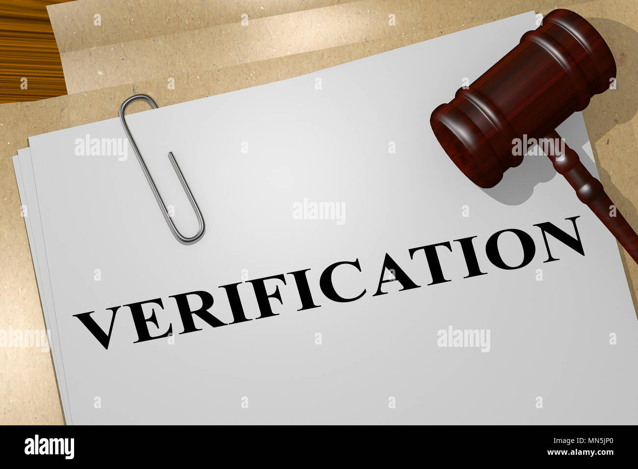 Title verification hi-res stock photography and images - Alamy