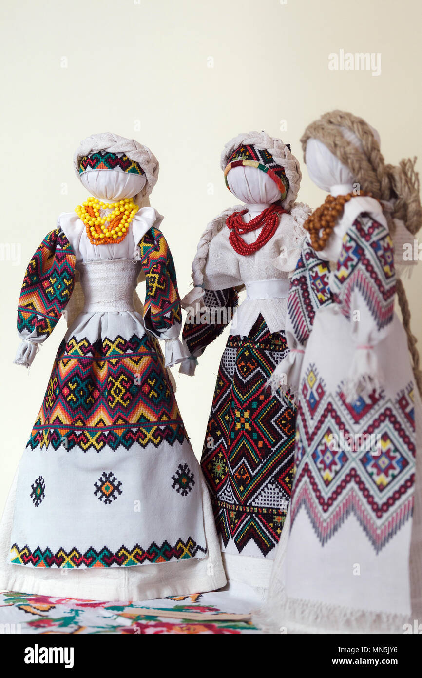 Handmade textile doll ancient culture folk crafts tradition of Ukraine ...
