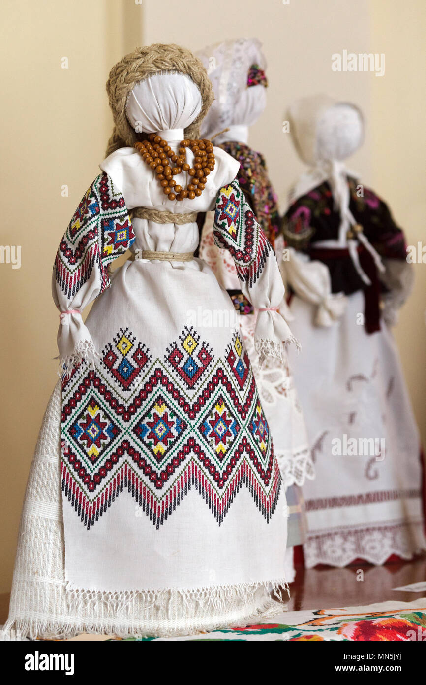 Handmade textile doll ancient culture folk crafts tradition of Ukraine ...