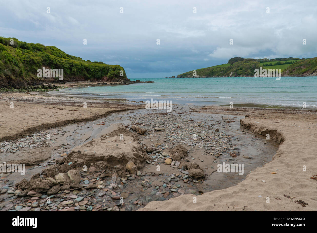 Mouth of The River Erme Stock Photo - Alamy