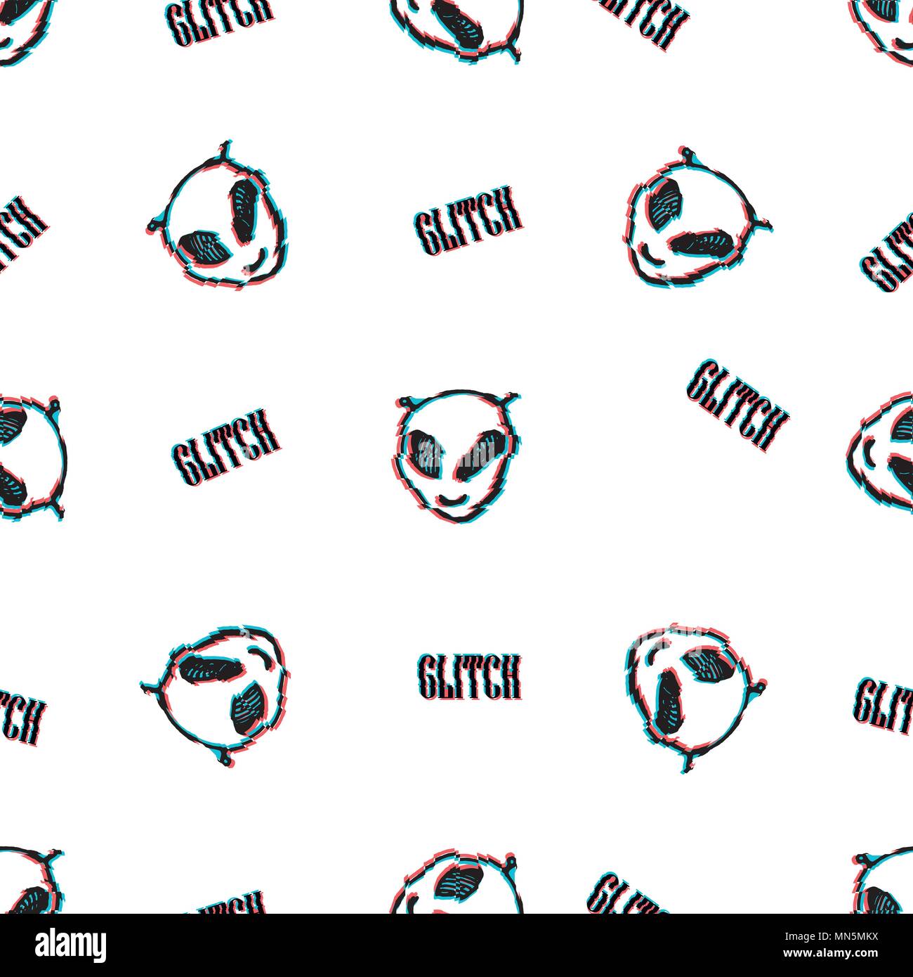 Alien martian cartoon illustration hi-res stock photography and images ...