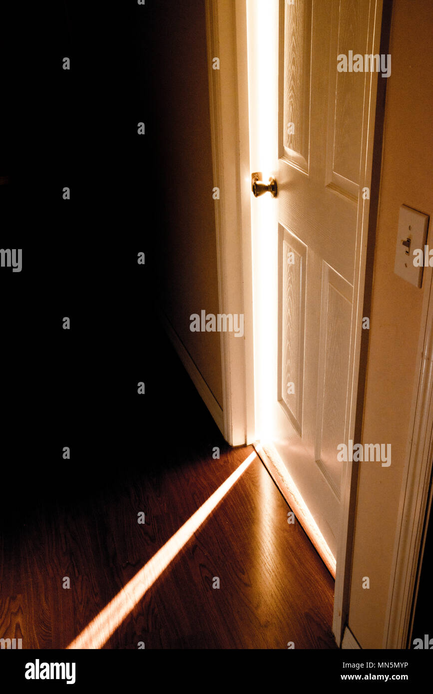 Door Crack Open Stock Photos & Door Crack Open Stock Images - Alamy