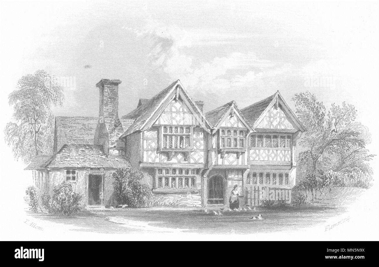 SURREY. Great Tangley Manor House. Presented the Rt. Lord Grantley ...