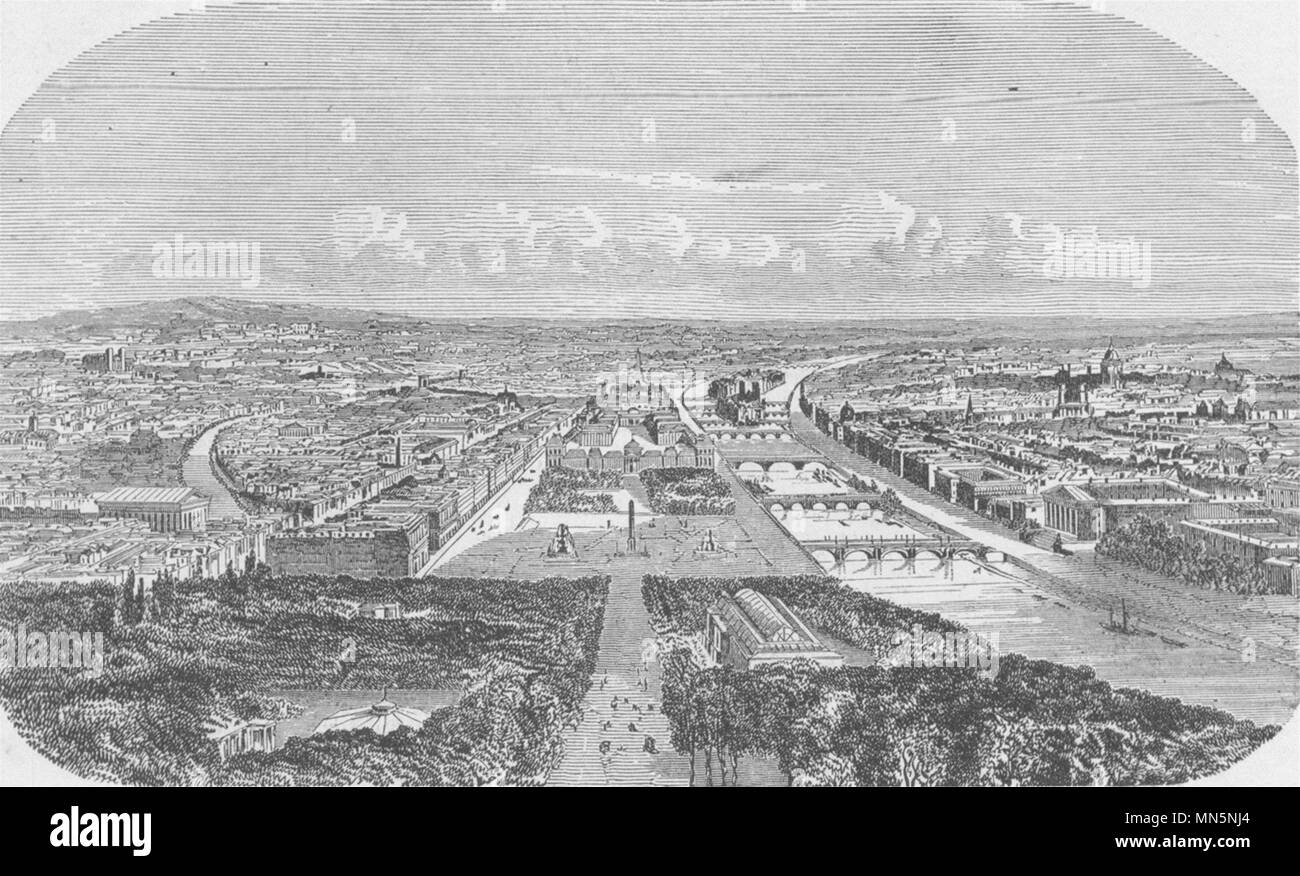 Old maps of paris hi-res stock photography and images - Alamy