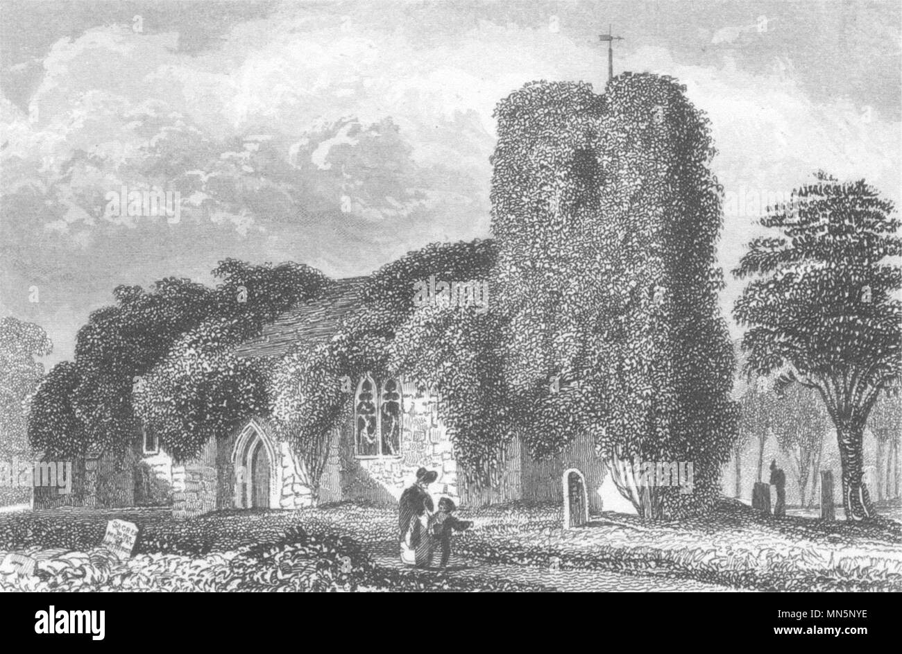 Chingford old church hi-res stock photography and images - Alamy