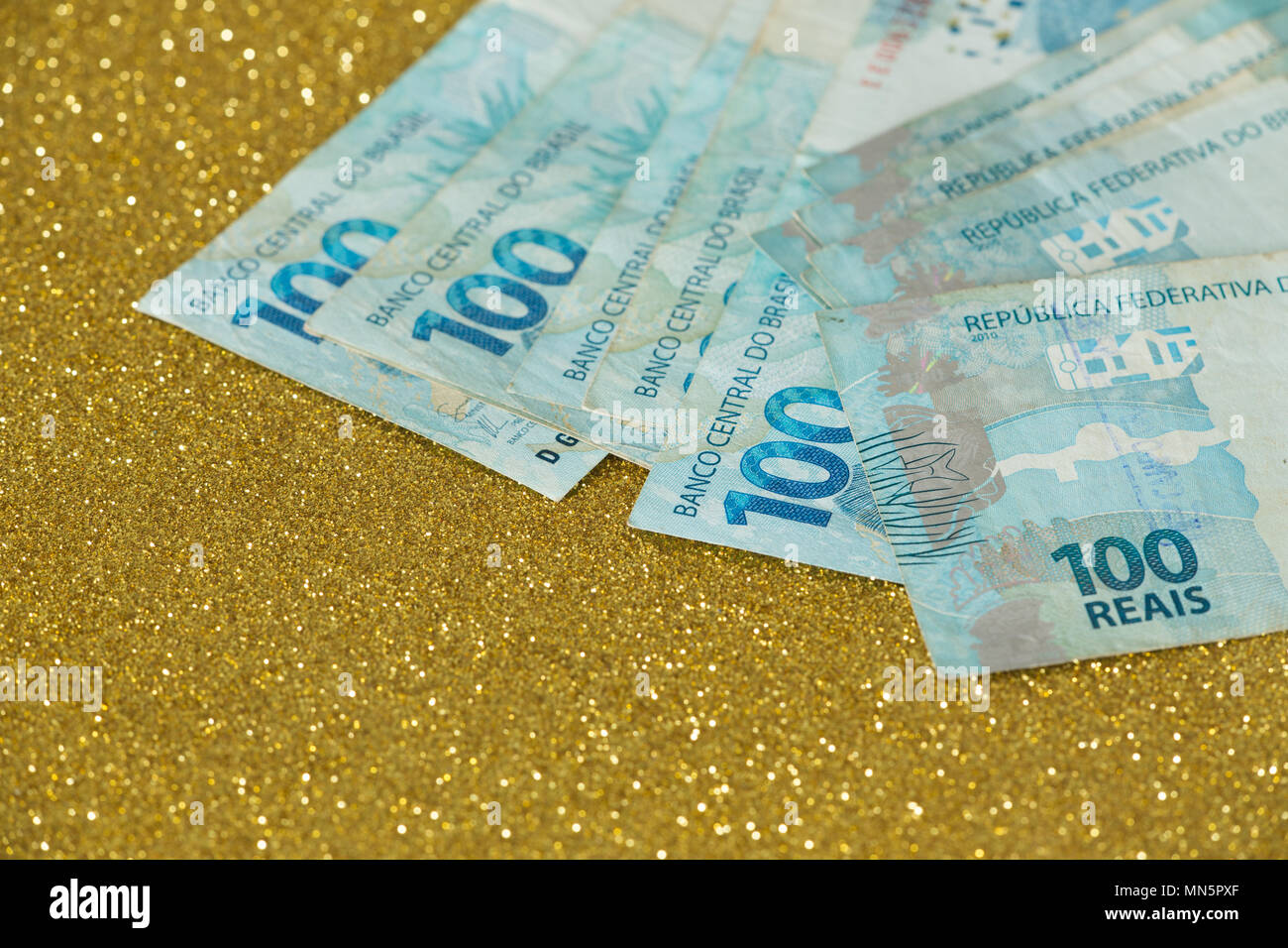 Brazilian money / reais Stock Photo - Alamy