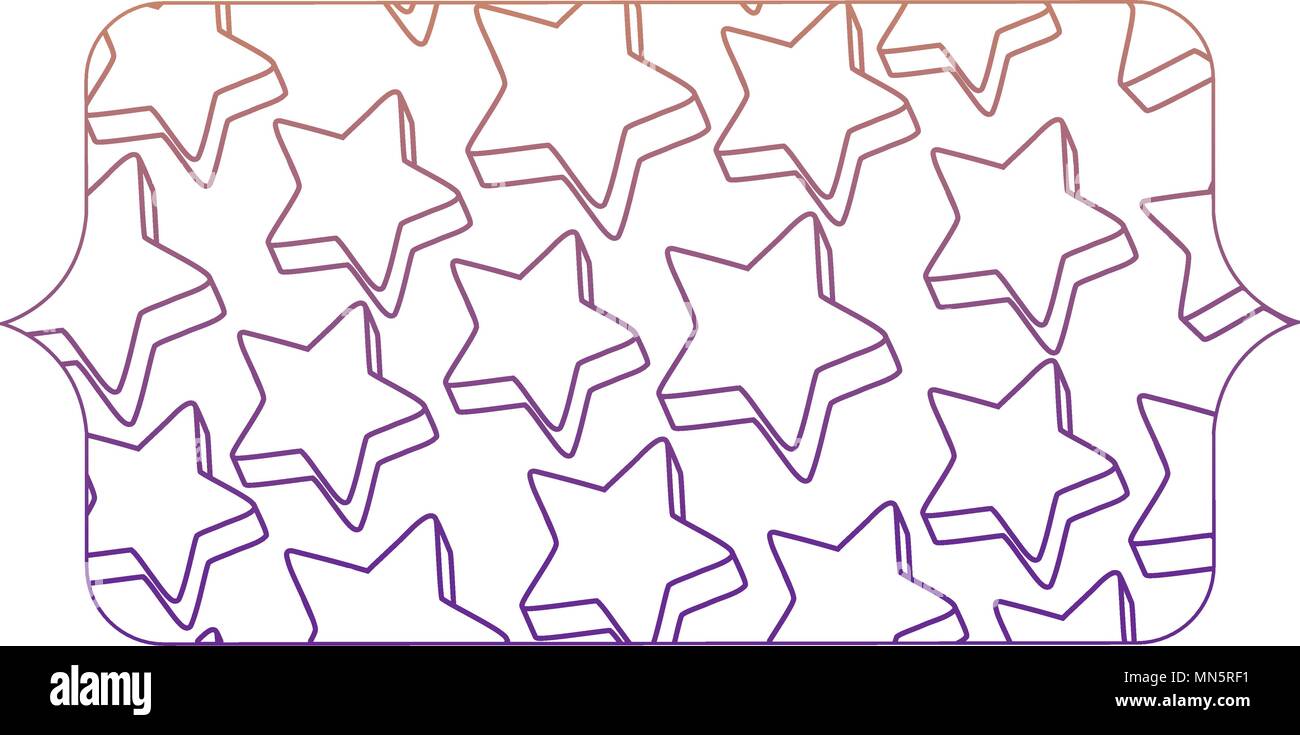 banner with stars pattern over white background, vector illustration ...