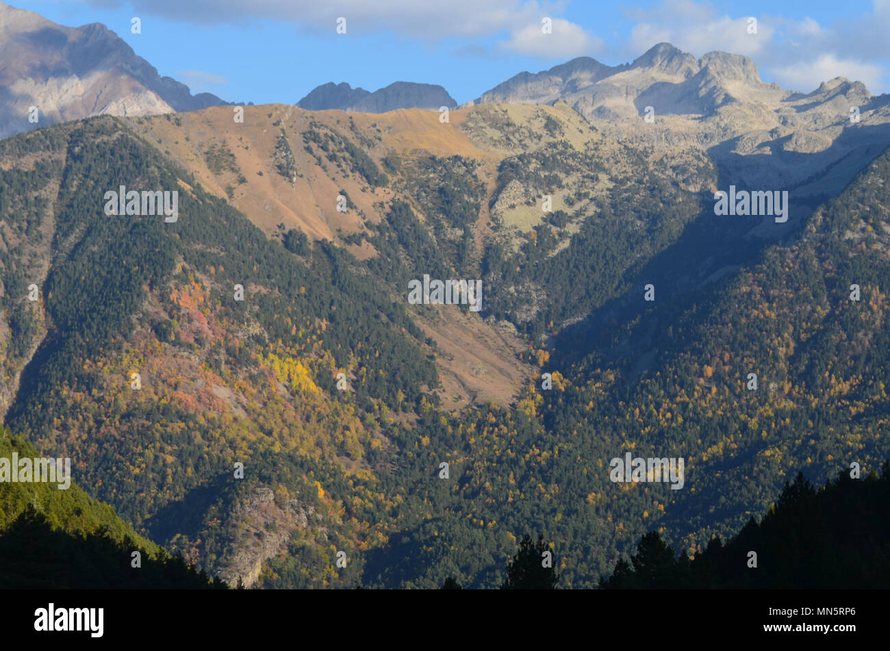 The Posets-Maladeta Natural Park in the Posets massif, Aragón, Spanish ...
