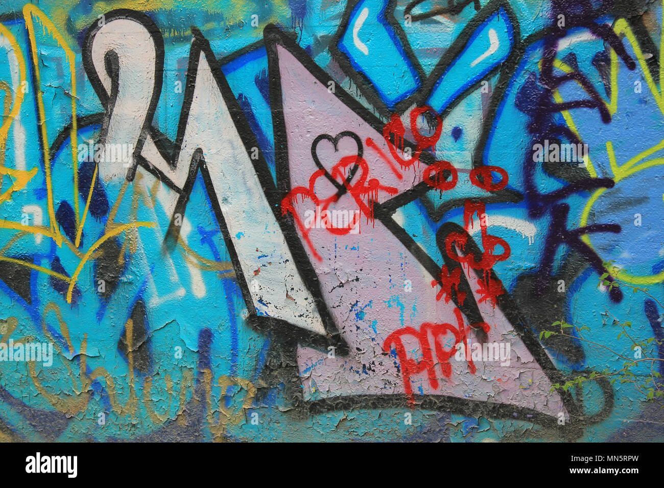 Vandalized public infrastructure hi-res stock photography and images ...