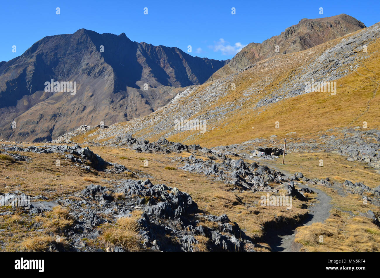 The Posets-Maladeta Natural Park in the Posets massif, Aragón, Spanish ...