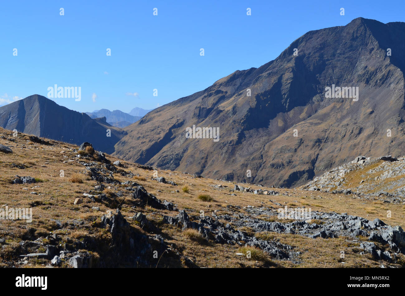 The Posets-Maladeta Natural Park in the Posets massif, Aragón, Spanish ...