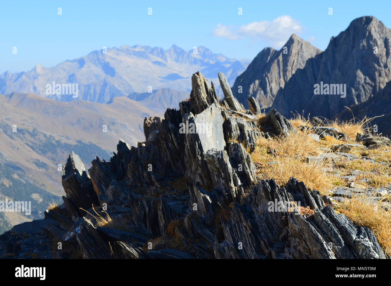 The Posets-Maladeta Natural Park in the Posets massif, Aragón, Spanish ...