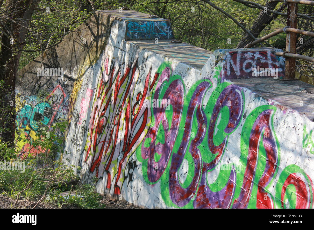 Vandalized public infrastructure hi-res stock photography and images ...