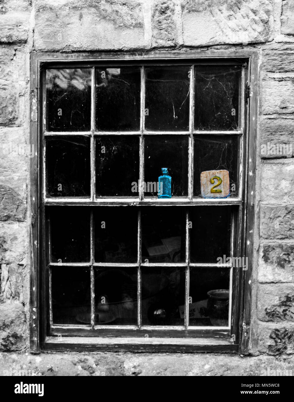 Windows in the town Stock Photo - Alamy